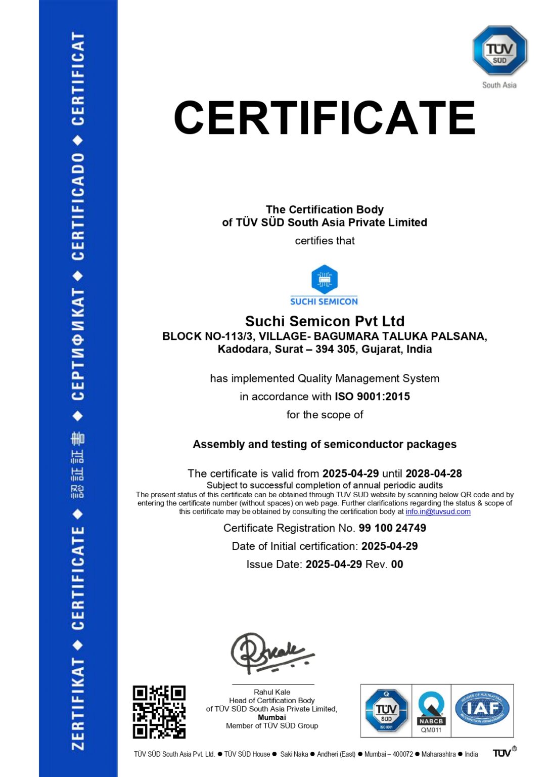 Suchi Semicon – Transforming India's Semiconductor Ecosystem